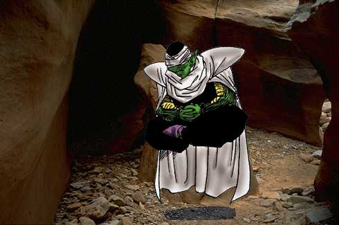 Looks like Piccolois meditating ...